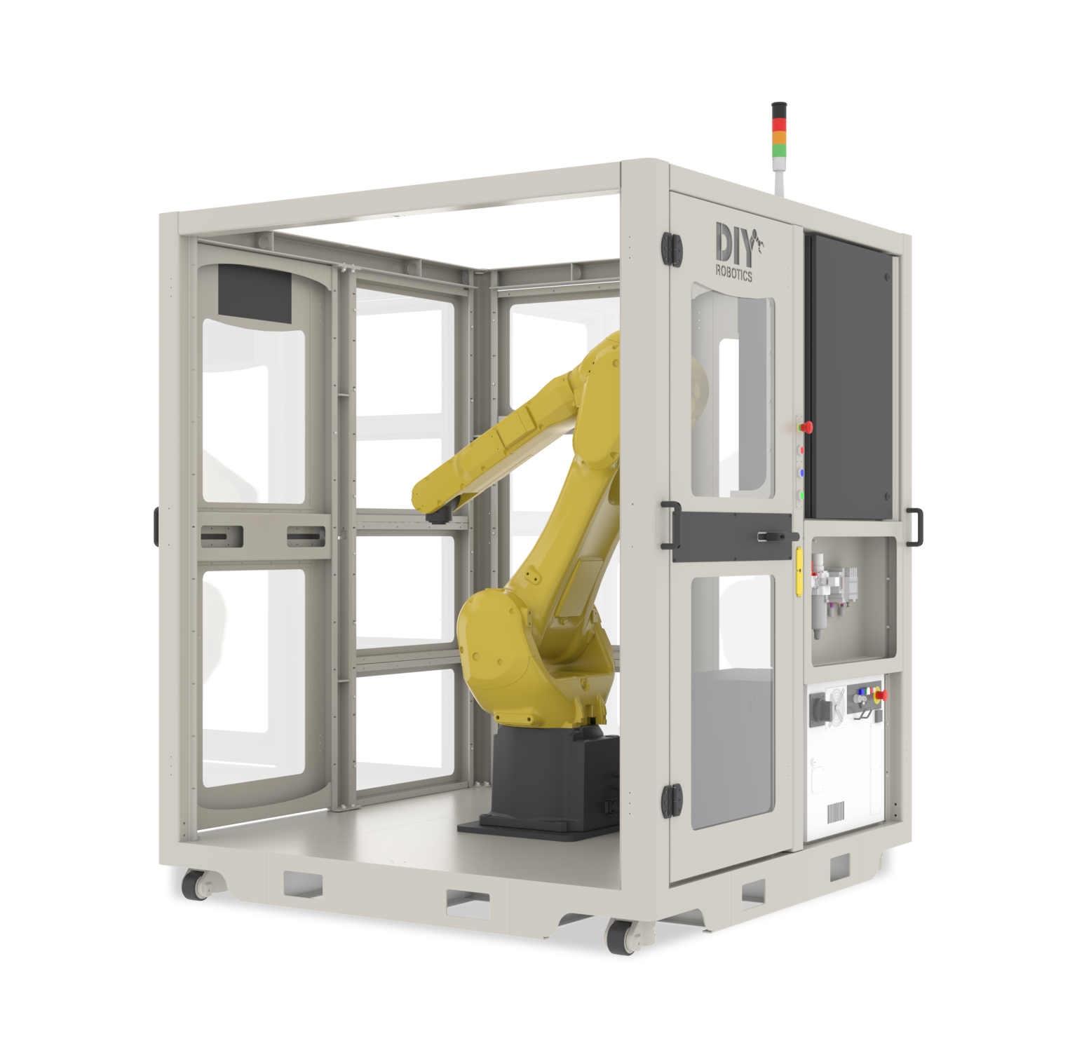 Satellite-66 with FANUC M-20iB/35S - DIY Robotics