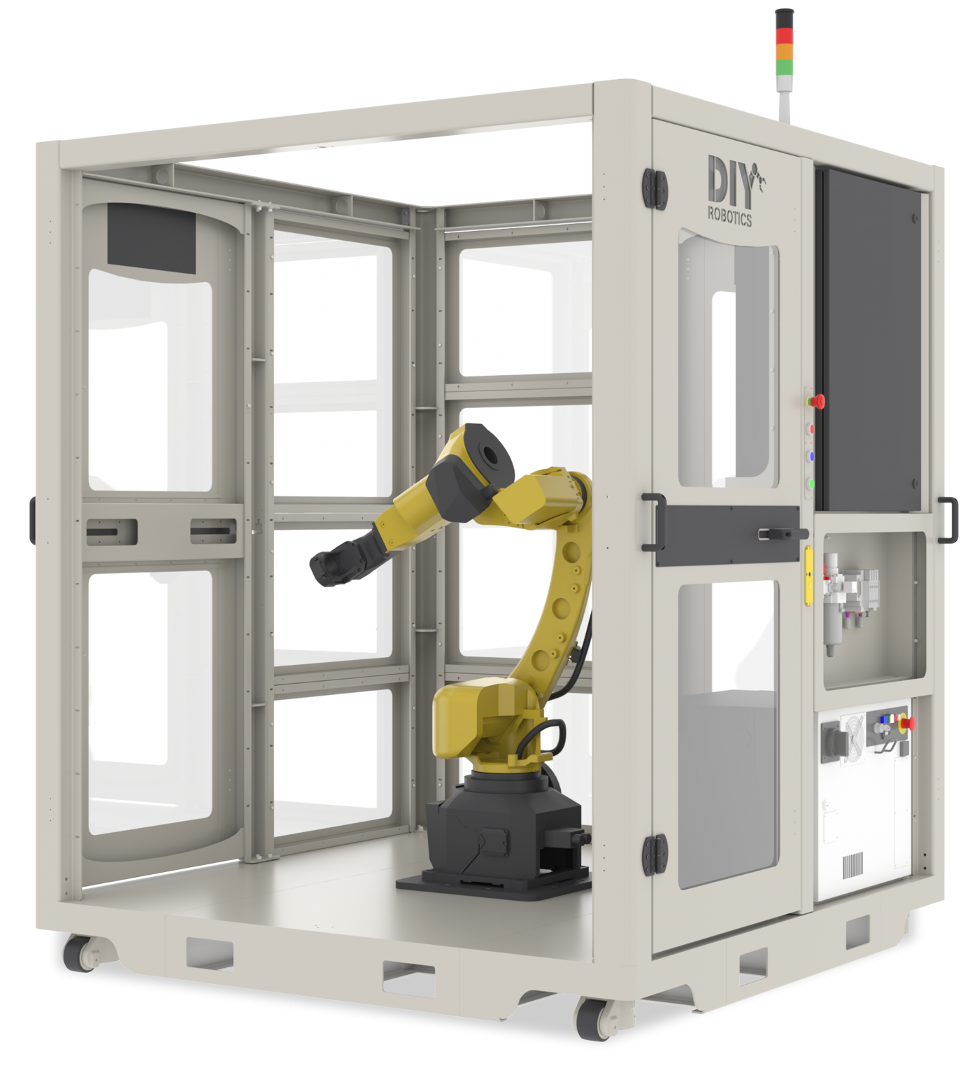 Comet-44 with FANUC LR Mate 200iD - DIY Robotics
