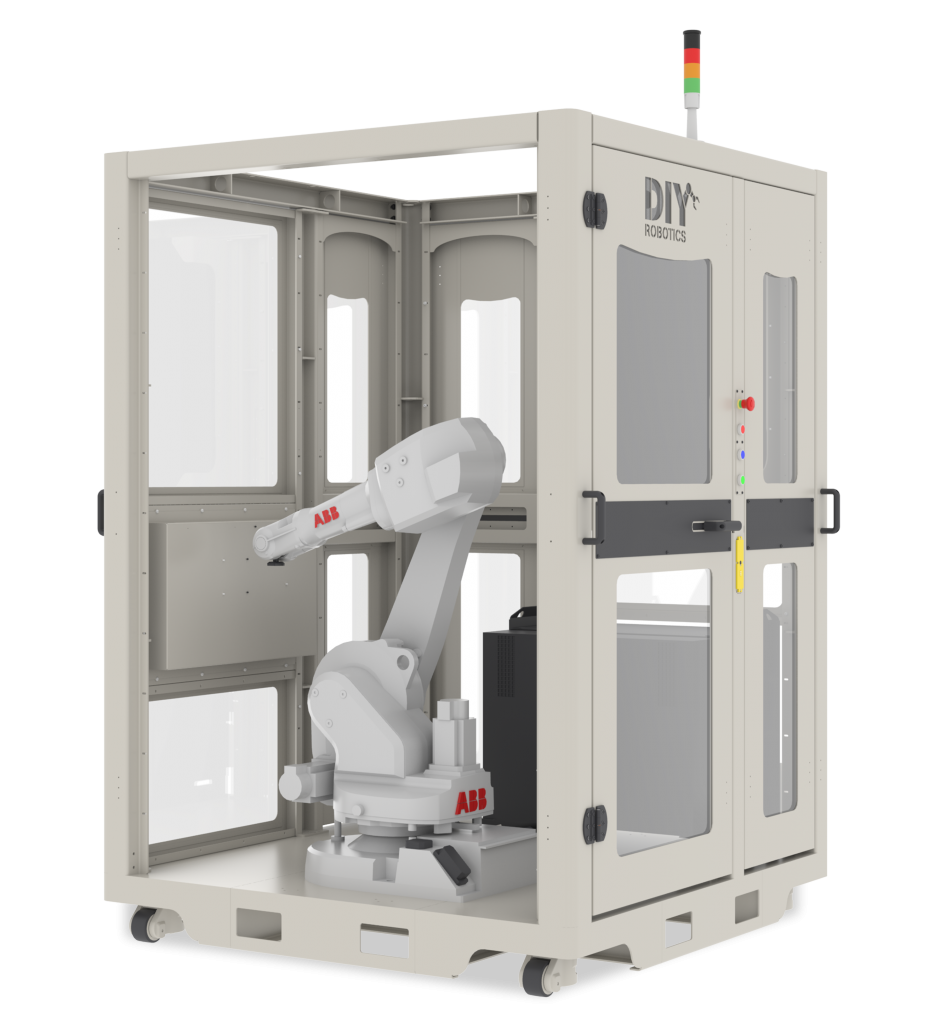 Satellite-55 with ABB IRB 1600-10/1.45 - DIY Robotics