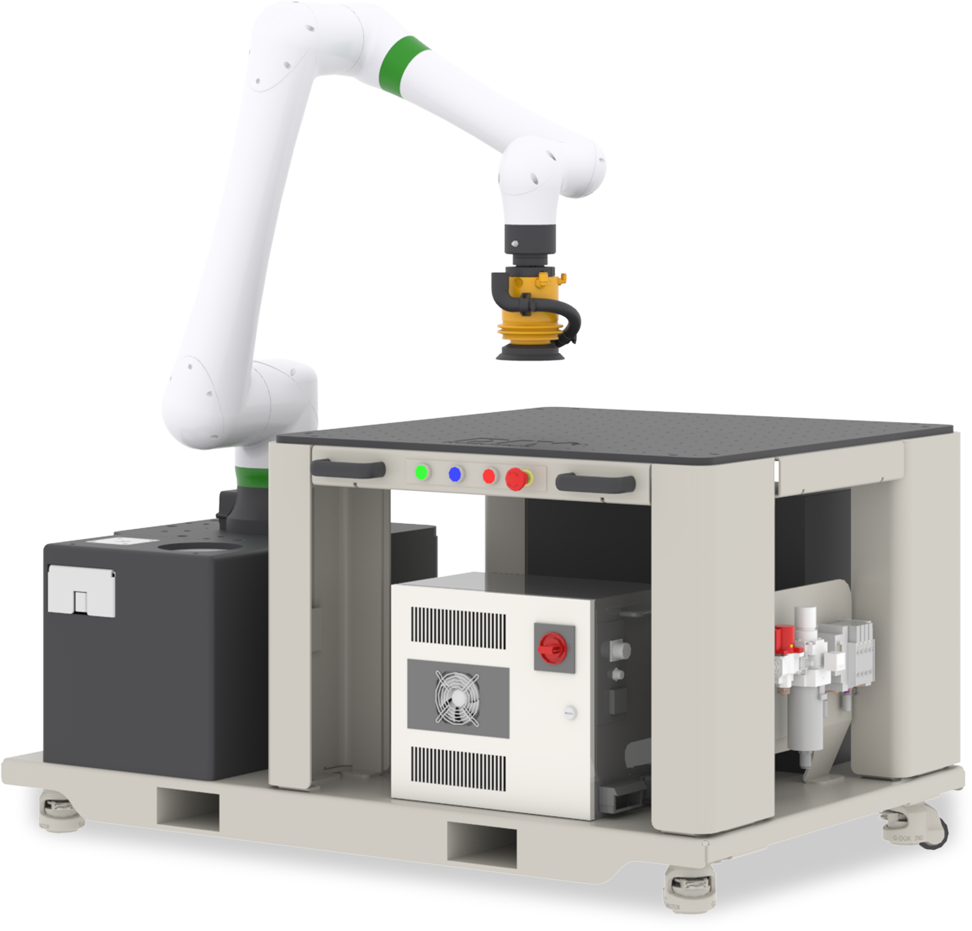 Robotic Sanding Cell - Industrial Robotic Kit - DIY Robotics